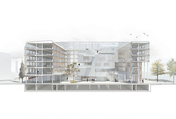 The renovation of an unfinished building. Uppsala Town Hall by Henning ...