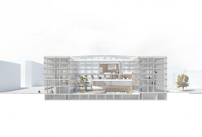The renovation of an unfinished building. Uppsala Town Hall by Henning ...