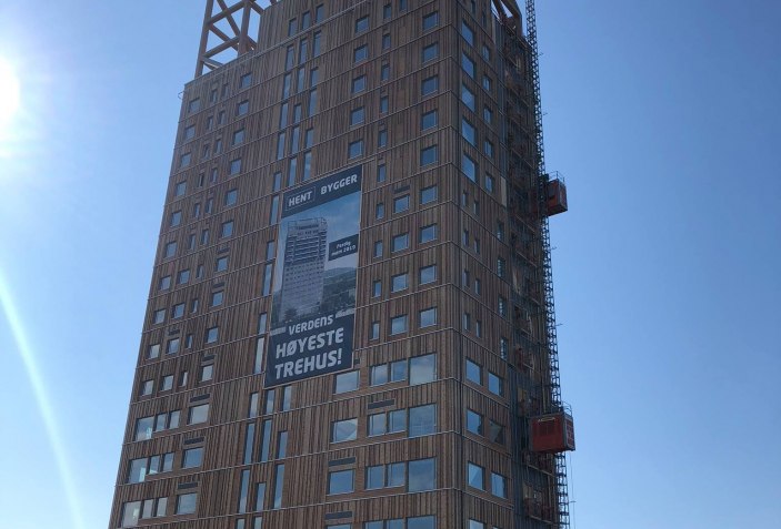 World’s tallest wooden building. Mjøsa Tower by Voll Arkitekter | The ...