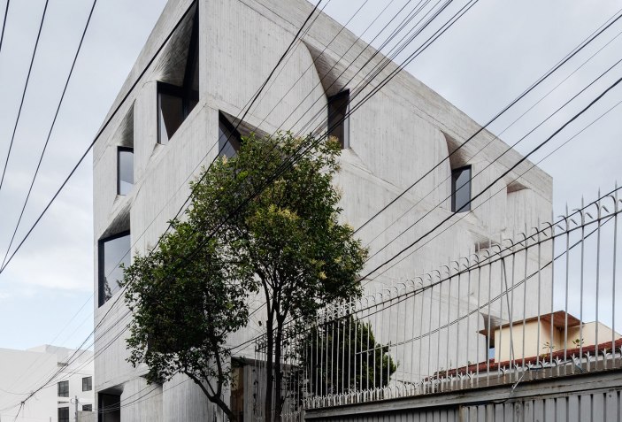 Hybrid between traditional and new. DL1310 housing by Young & Ayata ...