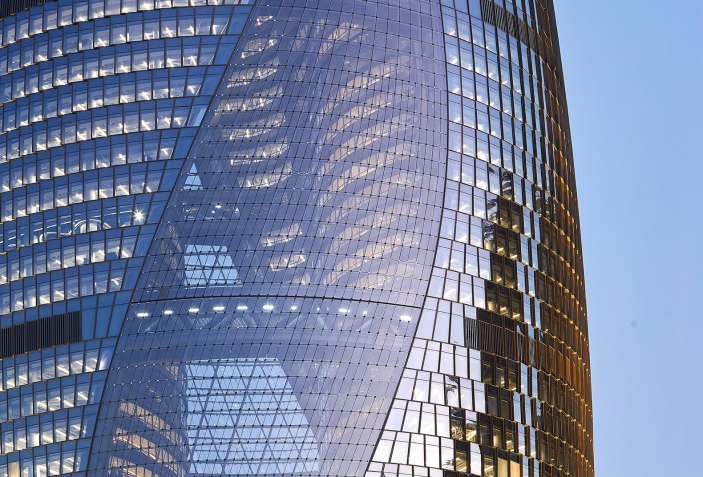 Opened Leeza SOHO tower by Zaha Hadid Architects. The World's Tallest ...