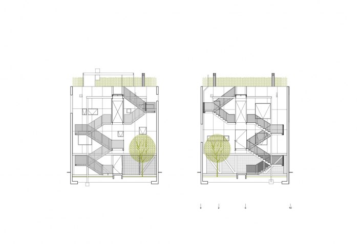 Scale and density exercise. DSP apartment building in Santiago by ...