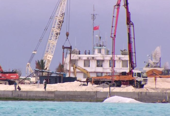 China is building islands in the South China Sea | The Strength of ...