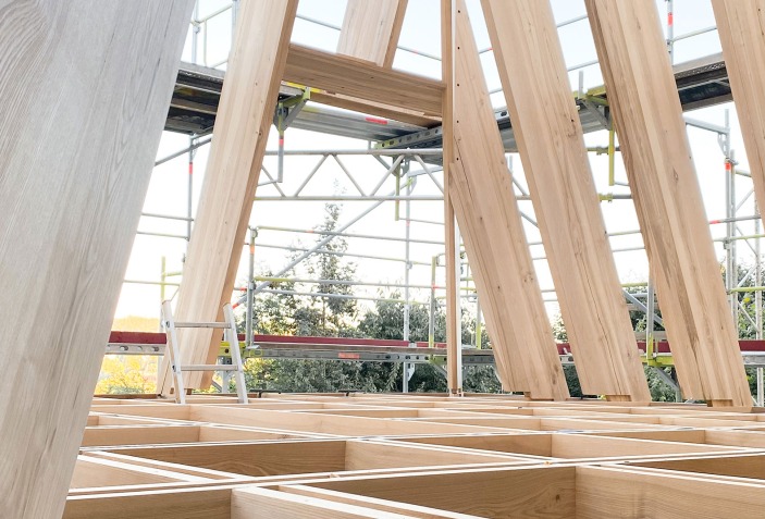 Structure revealed. House Anton II by Lux Architect + Cánovas ...