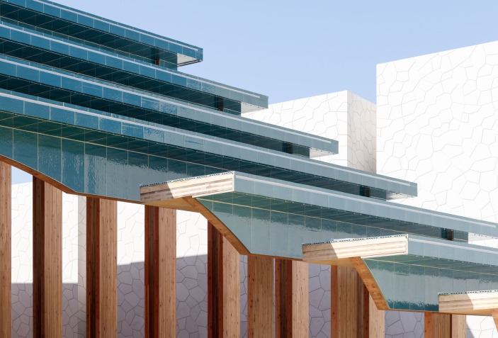 A pavilion that becomes a landscape. Spain Pavilion for Expo 2025 in ...