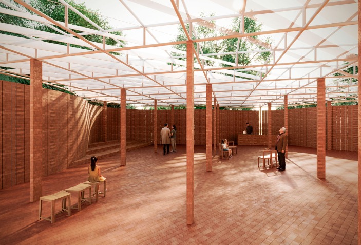 «A serpentine». Lanza Atelier seleccionado para el Pabellón de la ...
