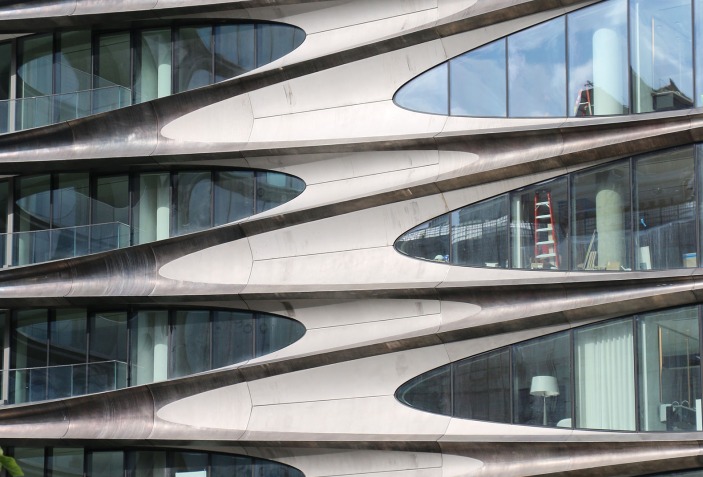 Completed, Zaha Hadid Architects' 520 West 28th building in Chelsea ...
