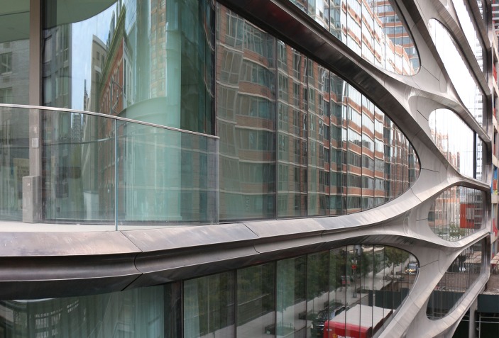 Completed, Zaha Hadid Architects' 520 West 28th building in Chelsea ...