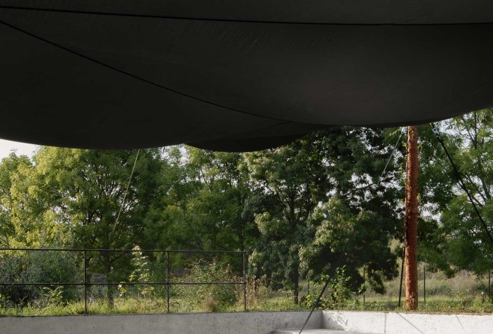 A floating roof for a scenic atmosphere. Ceiling for a crater by ...