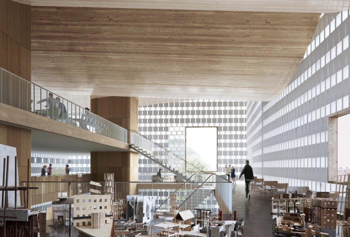 Dorte Mandrup Arkitekter won, new culture house and library ...