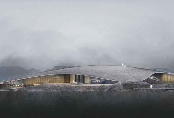 Dorte Mandrup winner to build "The Whale", a Cultural Building in ...