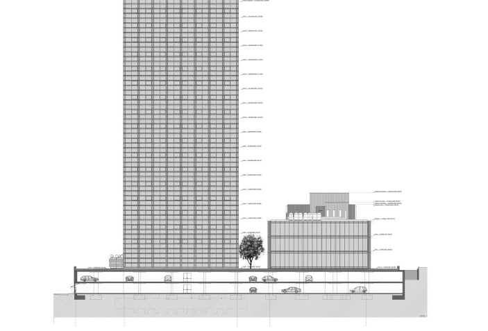 Miesian abstraction. Burgo Tower by Eduardo Souto de Moura | METALOCUS