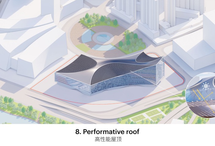 A canyon of books. MVRDV wins the competition to design Wuhan Library ...