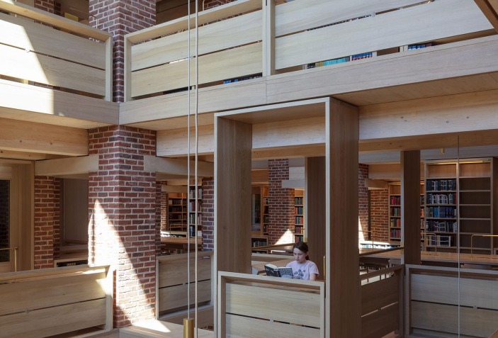 The New Library, Magdalene College winner of RIBA Stirling Prize 2022 ...