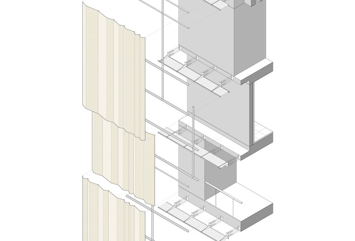 Reversible architecture. Library of the Algeciras Bay Campus of the ...