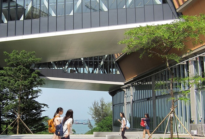 A vertical campus. Chu Hai College by Rocco Design Architects | METALOCUS