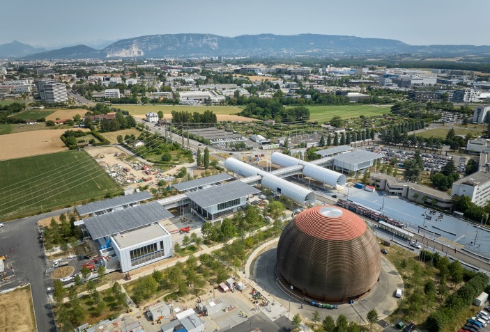A window to research. CERN Science Gateway by RPBW | METALOCUS