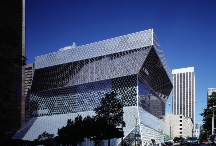 Seattle Central Library by OMA. "The most exciting new building ...